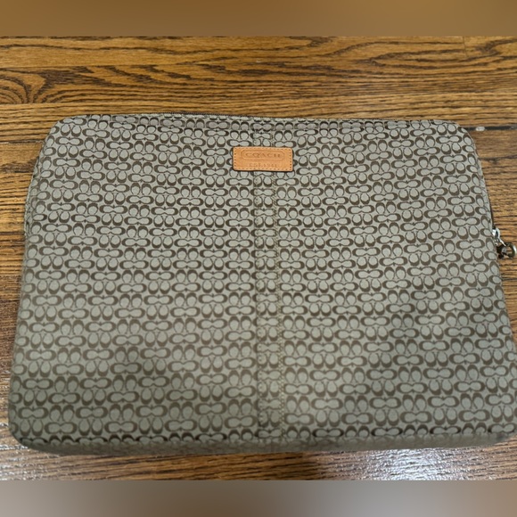 Coach | Accessories | Coach Laptop Case Lightly Used And In Great ...